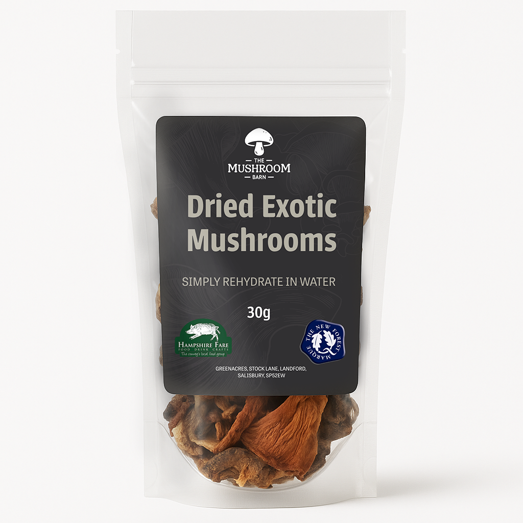 Dried Mushrooms – The Mushroom Barn