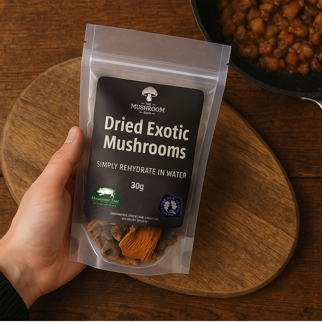 Dried Mushrooms – The Mushroom Barn